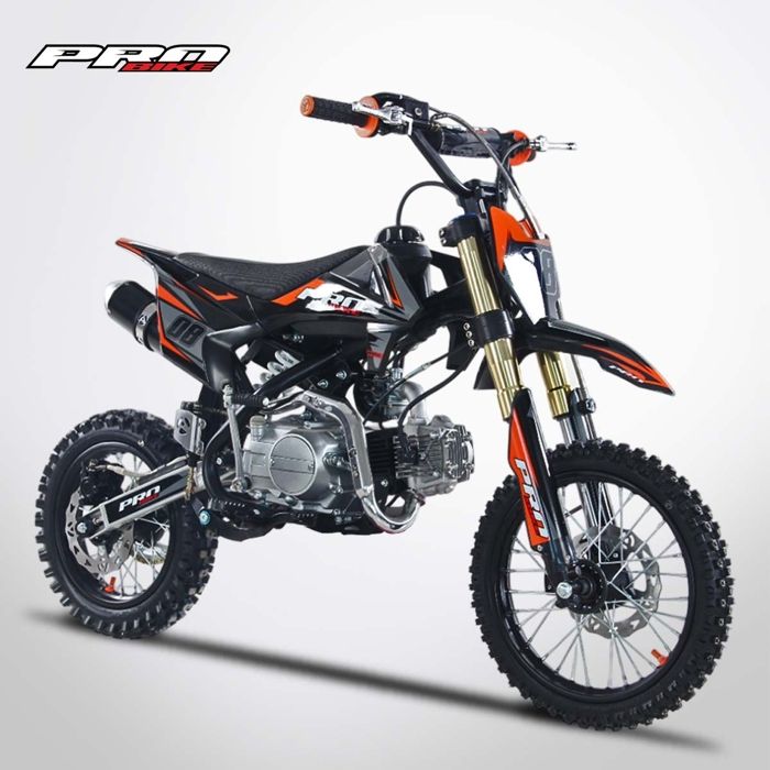 Dirt bike enfant PROBIKE 125 SX 14-12 - Orange - Edition 2025 - Cdiscount Auto
