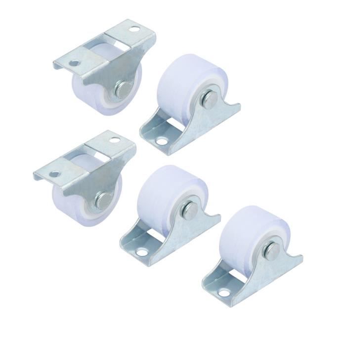 Chariot métal meubles Rack Plaque supérieure roulette fixe PVC ...