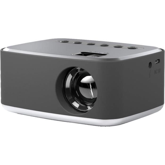 1080P Mini Projecteur, 60-400Cm Projecteurs À Courte Focale Avec ...