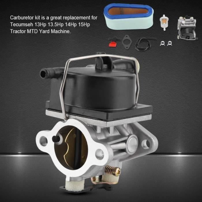 Kit de carburateur avec filtre à air Carb pour Tecumseh 640065A 13Hp ...
