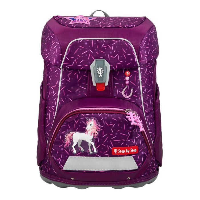 Step by Step Sac d'école baie rose pour fille - FIT Schulranzen-Set 5 ...