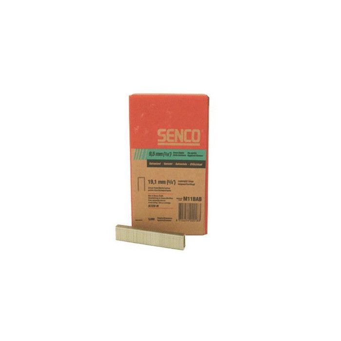 Agrafe - SENCO - M14BAB - M (SM50) 28,6 mm - Galvanisé Sencote - Boîte ...