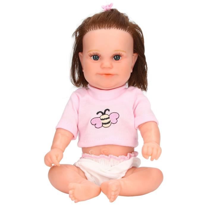 Poupée Bébé Nouveau Né Poupée Bébé Réaliste en Silicone 12 po avec ...