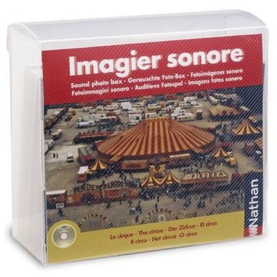 Imagier sonore le cirque - Cdiscount
