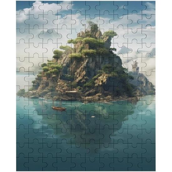 Puzzle Islands - Grand Format - 120 Pièces - Chaque Pièce Unique ...