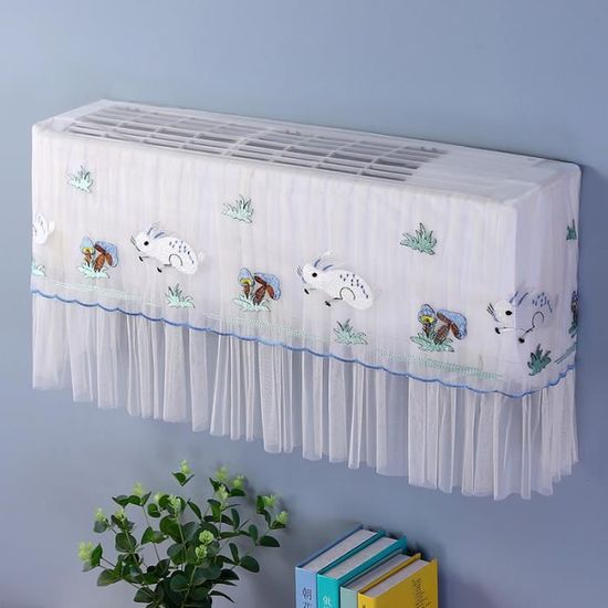 EJ.life Housse de protection pour climatiseur conditionnement housse Ballons Lapin Champignon ...