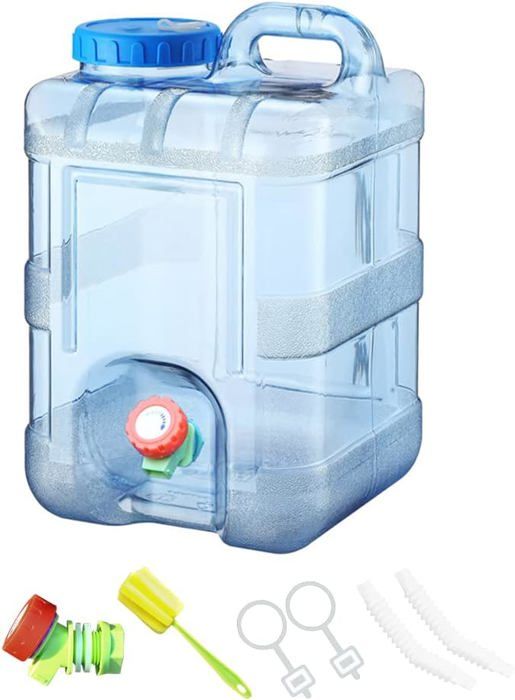 Kk Bidon d'eau de Camping 5 l ~ 22 l avec Robinet, bidon d'eau Potable ...