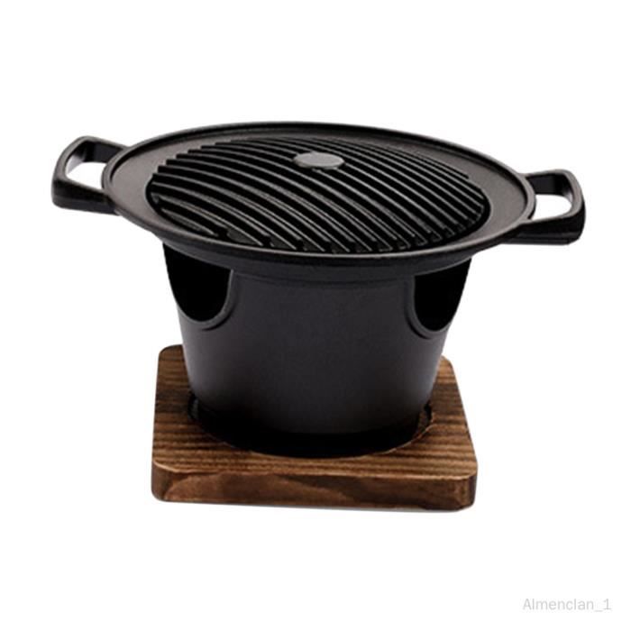 Mini barbecue de style japonais, réchaud à alcool, rôtir pique-nique en ...