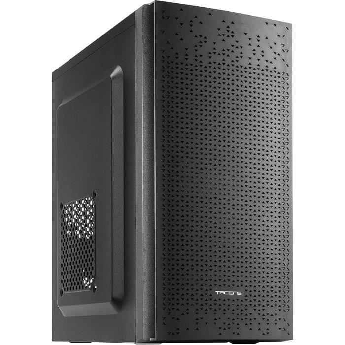 Boîtier PC Micro ATX Compact, Refroidissement par Mailles en Façade ...