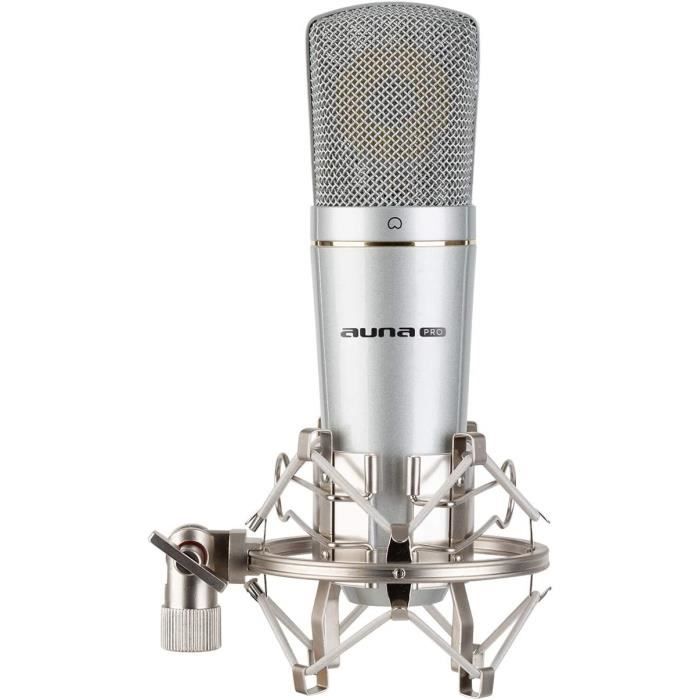 MIC-920 USB Microphone à condensateur, Microphone Studio USB à Grand ...