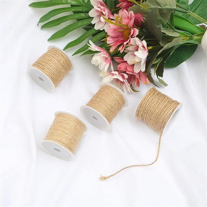 Cqinju-Ficelle de Jardin Jute Twine Corde String Craft Craft DIY ...