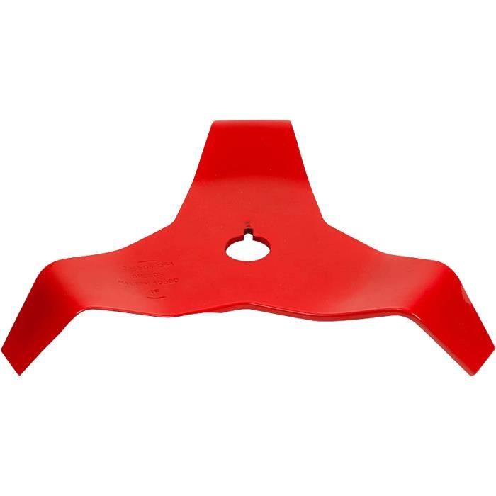 Lame Universelle Débroussailleuse À 3 Dents Végétation Haute & Dense Acier Trempé 4 Mm D ...