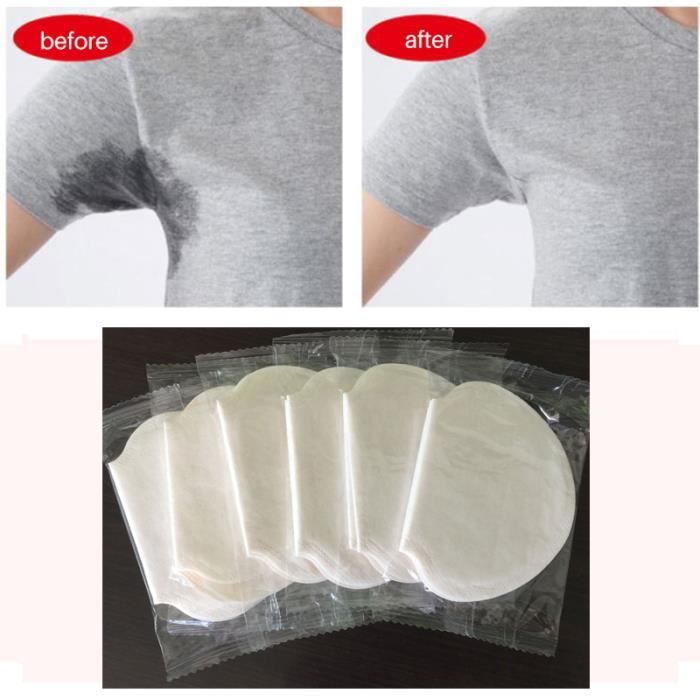 Autocollants en coussinets anti transpiration absorbants pour aisselles ...
