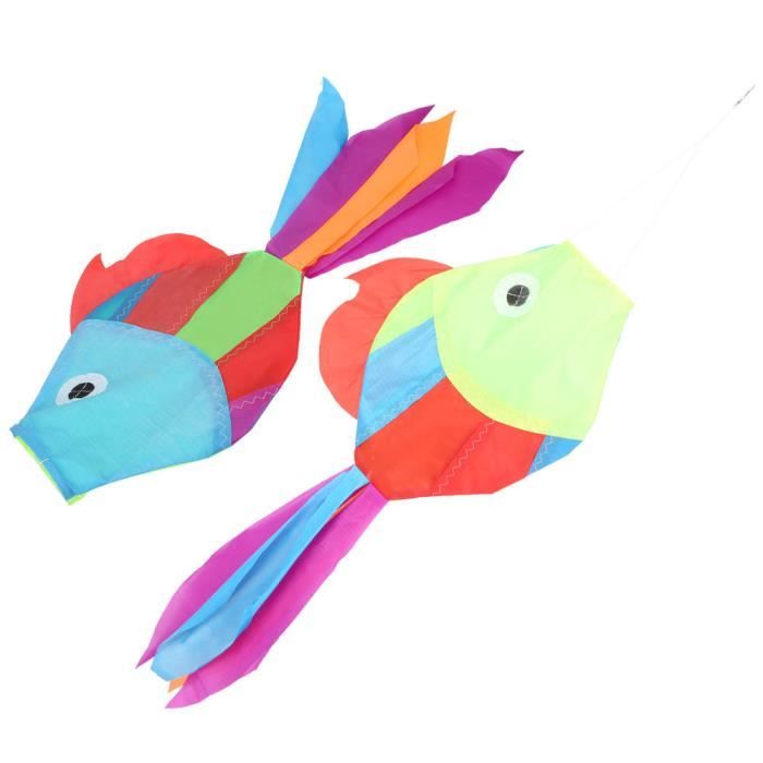 Cikonielf Spinner de manche de poisson Windsock Spinner réaliste ...