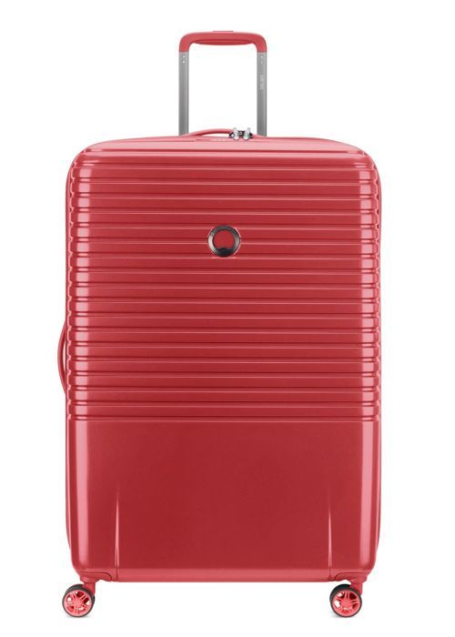 DELSEY PARIS Valise rouge pour femme et homme - Caumartin + 4 Double ...