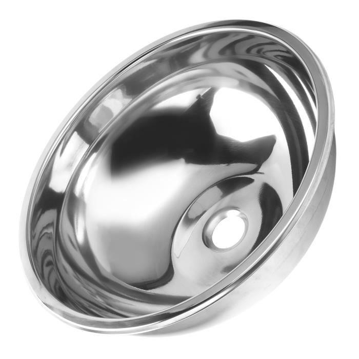 Évier de cuisine rond en acier inoxydable 304 - DIOCHE - Évier de bar ...