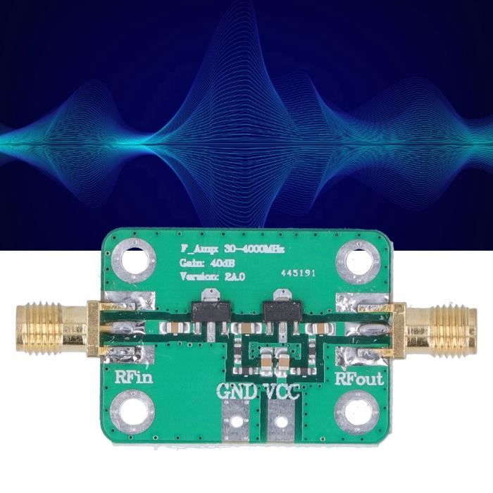 Amplificateur de puissance RF - HURRISE - Module 40dB - 30-4000MHz ...