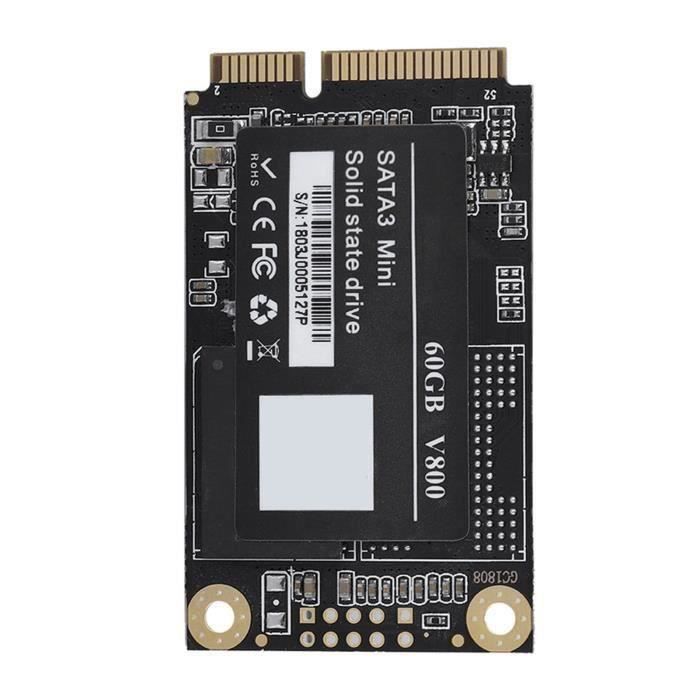 Kaixin-Tbest ordinateur portable SSD 1 18 pouces MSATA3 SSD mSATA III II I Disque SSD haute ...