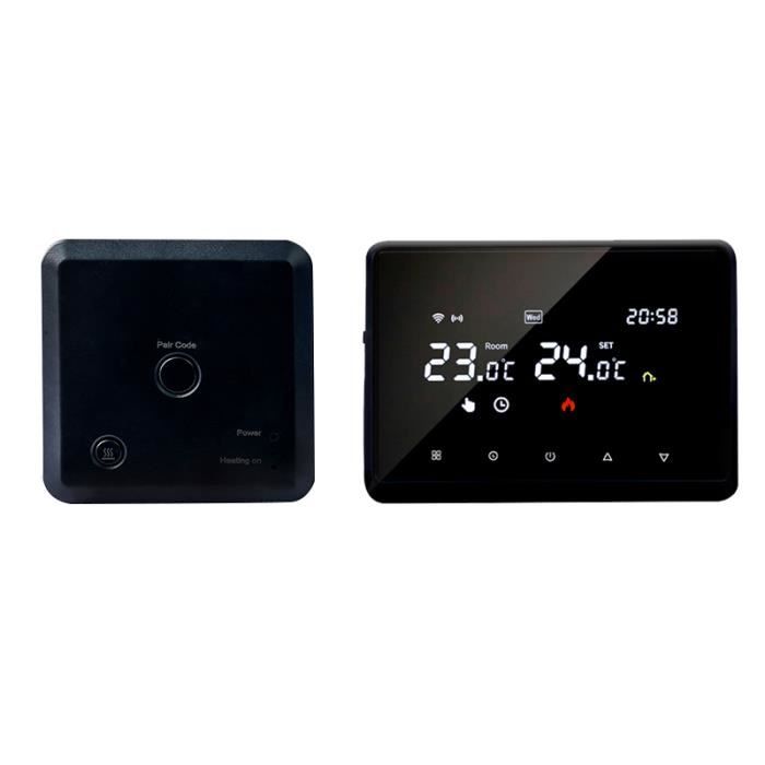 Thermostat sans fil pour chaudière mural, wifi Thermostat Alexa Google Home - Cdiscount Bricolage