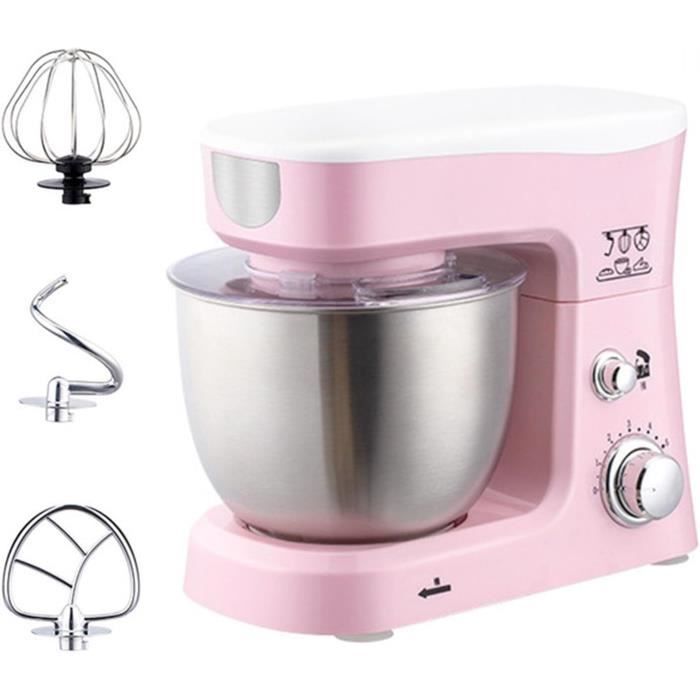 Robot Pâtissier Multifonctions 6 Vitesses Robot De Cuisine Bol ...
