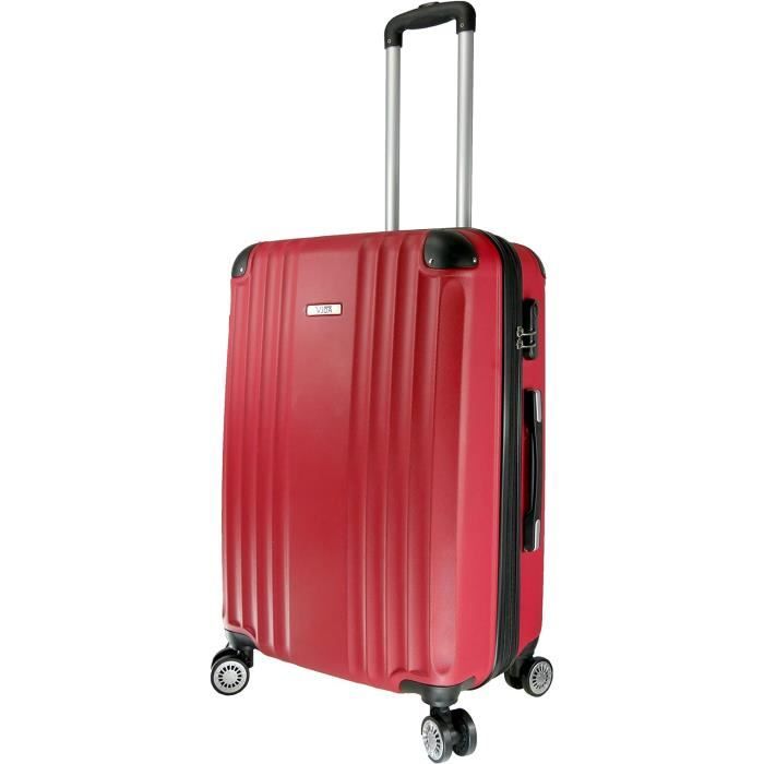 Valise Rigide Taille Moyenne Vr610B Extensible Roues Doublons Qualité ...