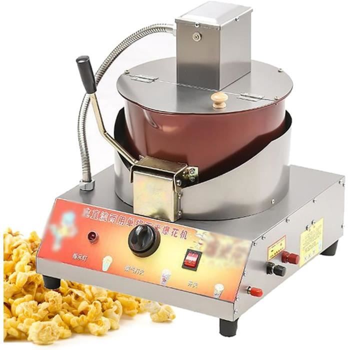 Machine à pop-corn, pot à pop-corn à gaz-électrique, machine à pop-corn ...
