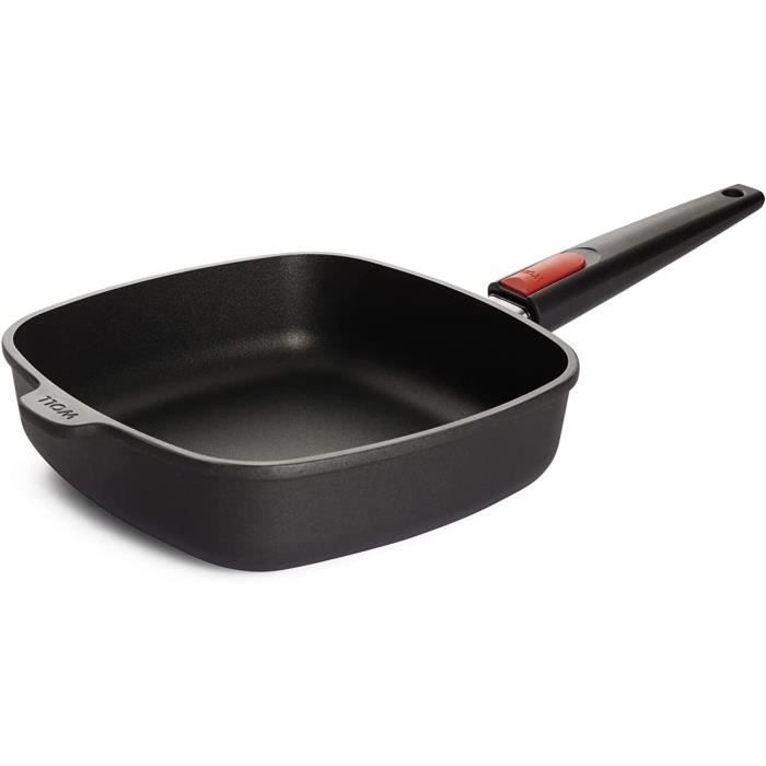 Woll Nowo Poêle à Frire avec poignée Amovible carré 24cm217 - Cdiscount ...