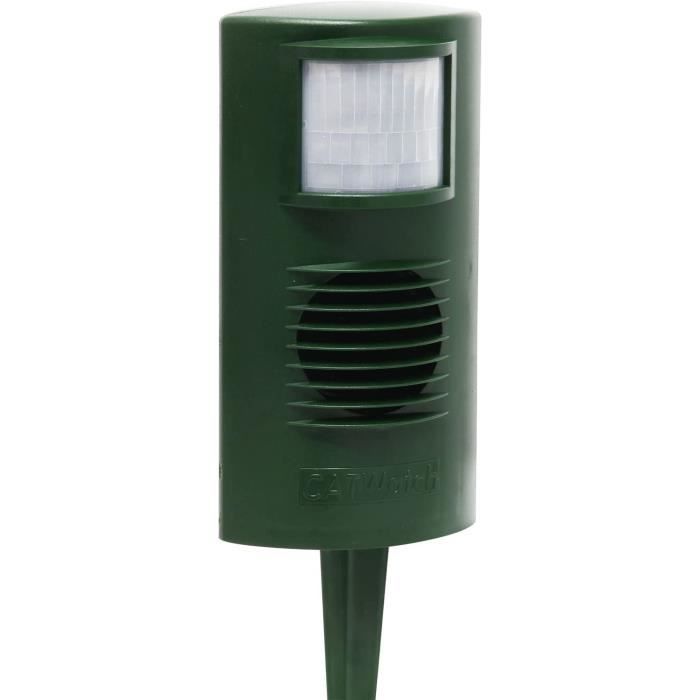 WilTec Catwatch répulsif à ultrasons pour Chats pour 125m² Protection ...