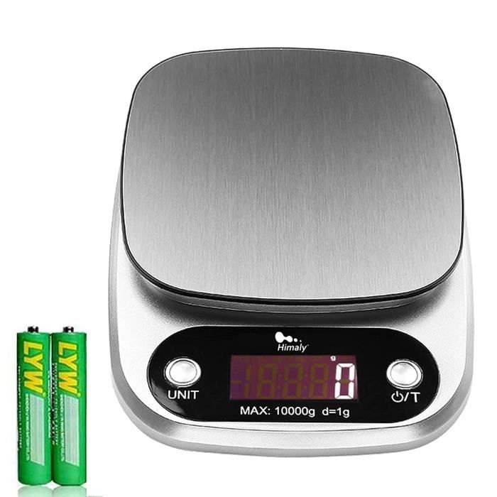 Store - Balance De Cuisine, Électronique Écran Lcd, Numérique 5 Kg De ...