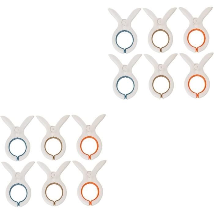 Pince A Linge Exterieur 12 Pièces Pince À Linge Coupe-Vent Pince À ...