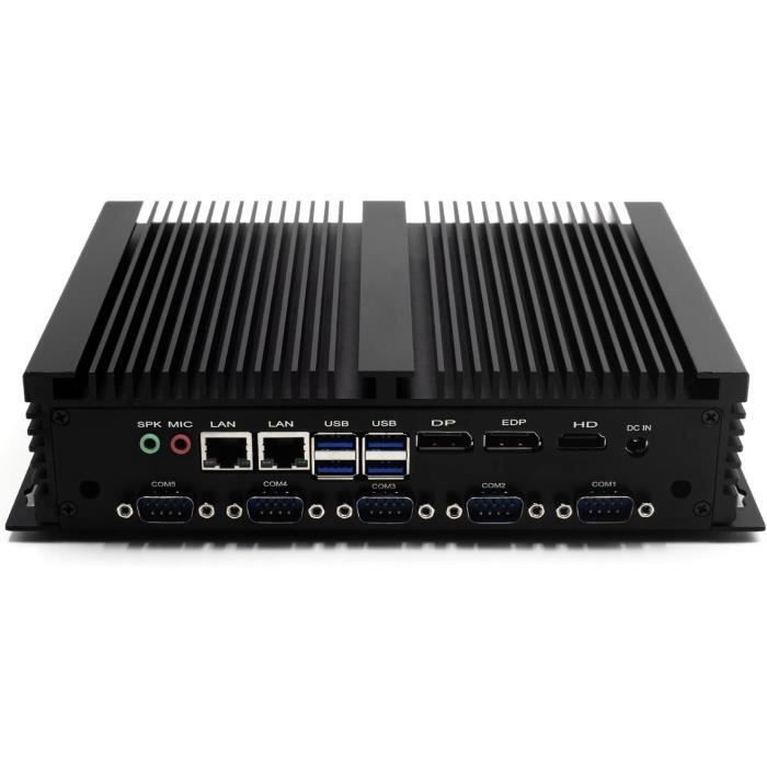 Mini Pc Industriel Sans Ventilateur Windows 11 Pro Core I7 Ddr4 16 Go De Ram, 128 Go Ssd, Wifi ...