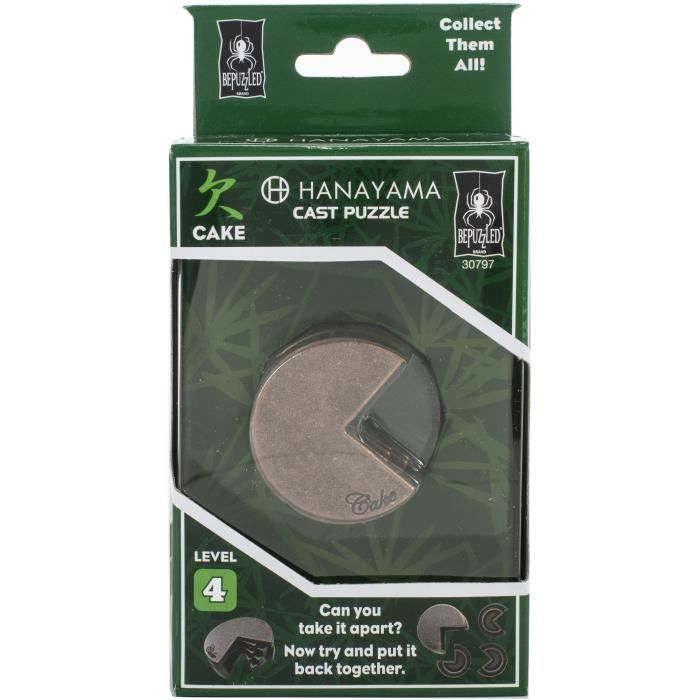 Hanayama Cast Puzzles-Cake Level 4 - Cdiscount Au quotidien