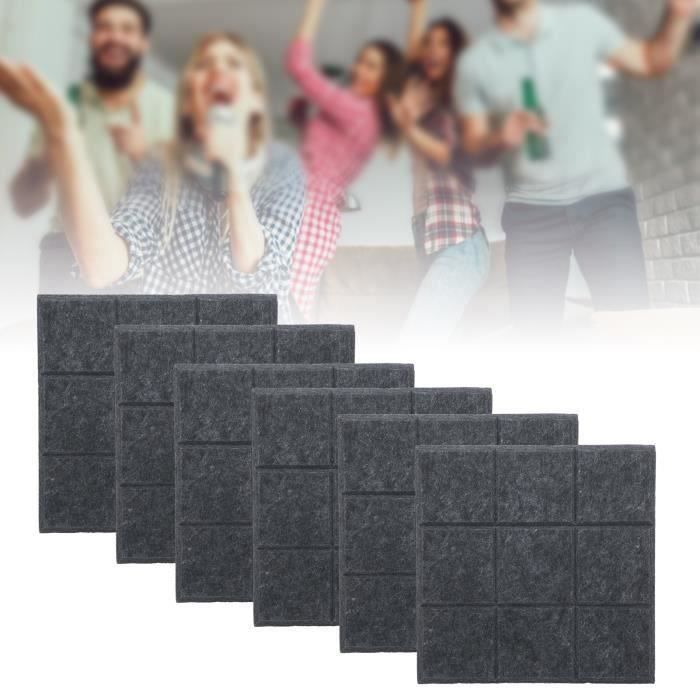 Sunshine-Fdit Panneau absorbant acoustique 6pcs Feutre d'Absorption ...