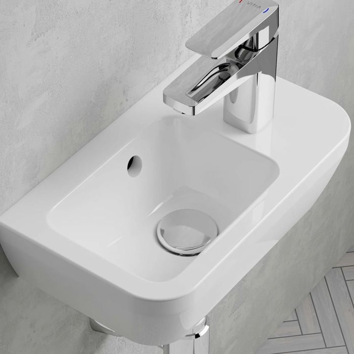 Vitra - Set Lave-mains 37x22 cm avec trou pour robinetterie sur la ...