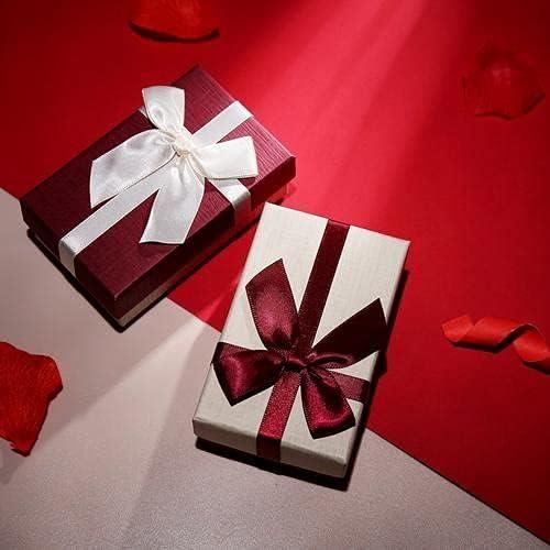 Ruban De Satin Rouge Bordeaux 10 Mm X 22 M - Pour Décoration De Cadeau ...