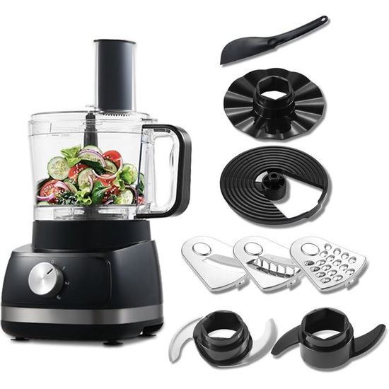 Robot Cuisine Multifonctions,800W Robot Multifonction,2L Robot De ...