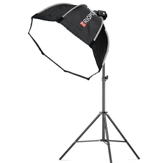 Softbox avec trépied--Triopo-Boîte à lumière pour Godox Speedlight ...