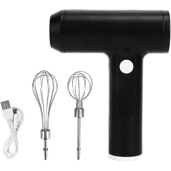 Batteur à Main électrique, Batteur à Fouet électrique Rechargeable par ...