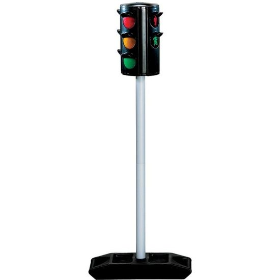 Feu tricolore sur pied BIG - Hauteur 71 cm - Jouet d'extérieur pour ...