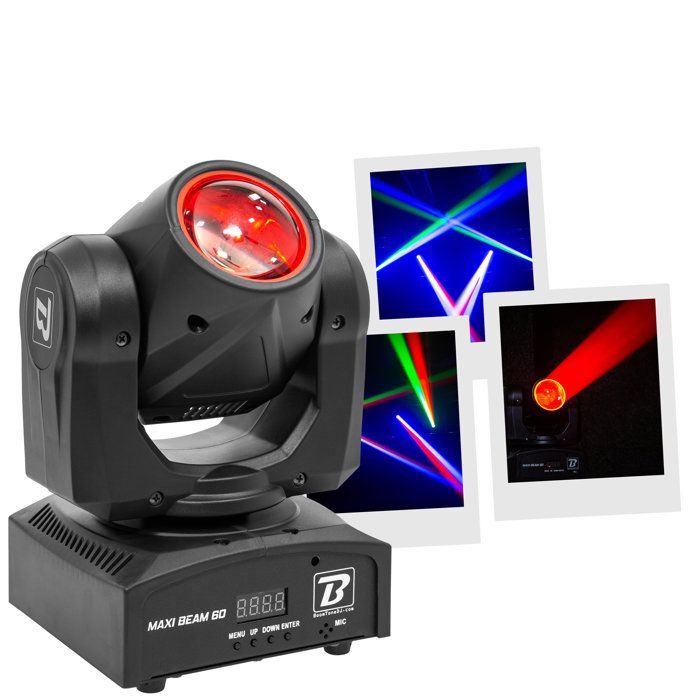 BoomTone DJ Maxi Beam 60 Lyre Beam - Cdiscount TV Son Photo