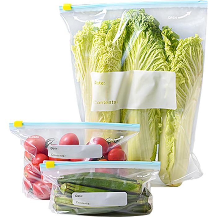 Sac Congelation Reutilisable 60pcs Sacs de Congélation Reutilisable ...