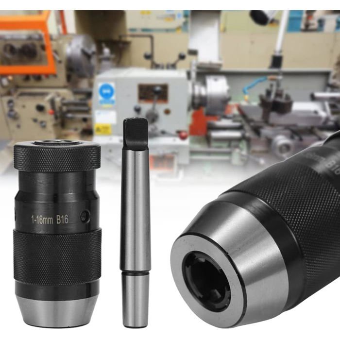 Mandrin de Perceuse Auto-serrant MT2-B16 1-16mm Mandrin Conique MK pour ...