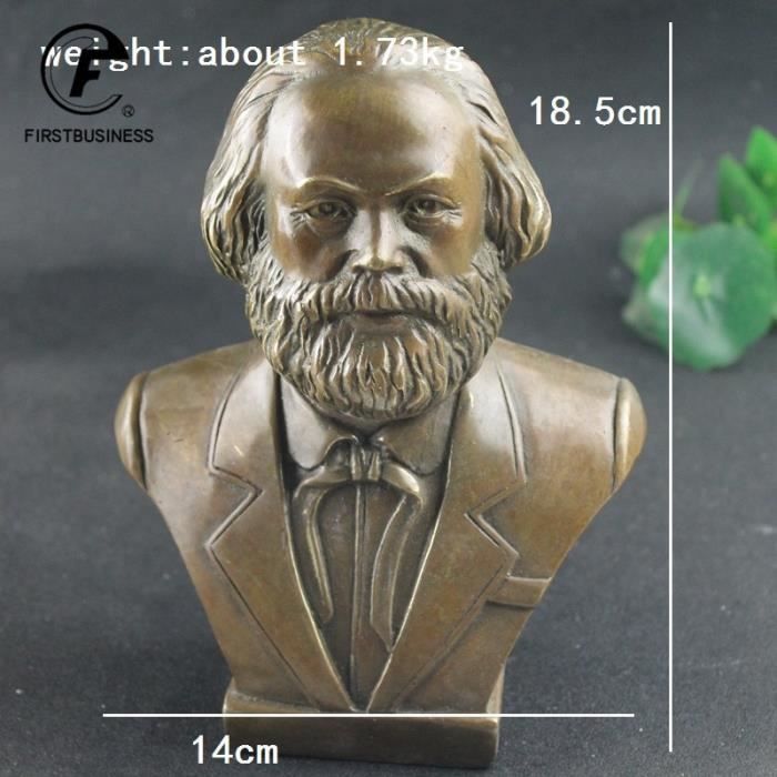 Karl Heinrich Marx - Statue en bronze du grand chettes allemand ...
