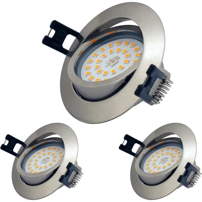 Spot Led Encastrable Dimmable Spots Led Extra Plat Ultraslim Orientable ...