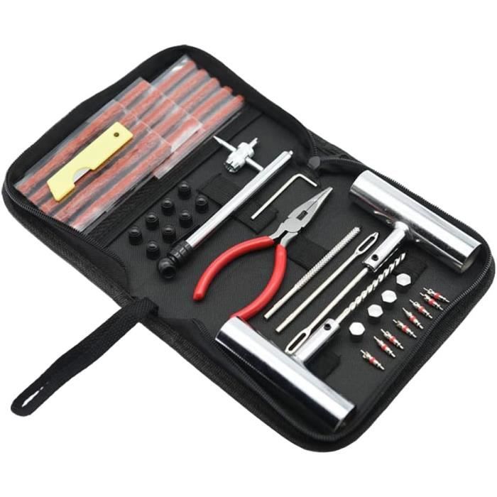 Kit De Réparation De Pneu 46 Pièces Tubeless Roue De Réparation Pneu ...
