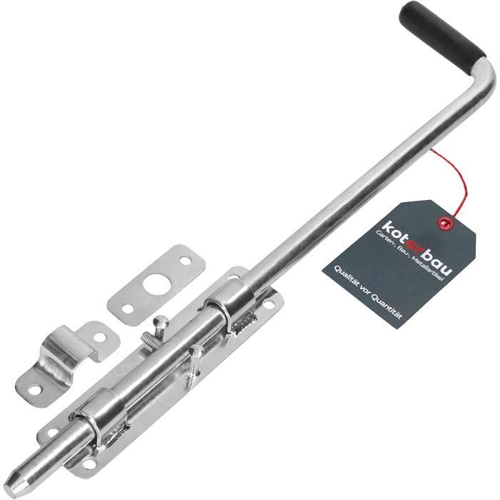 Verrou à Coulisse Étroit Non Peint 420 mm Verrou à Boulon Fermeture ...