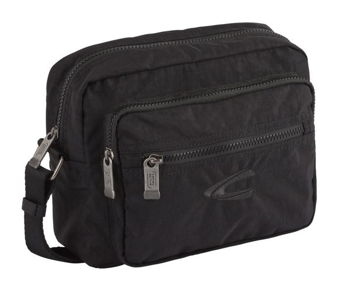 Sac à épaule bandoulière - camel active - Journey Cross Bag M - Noir ...