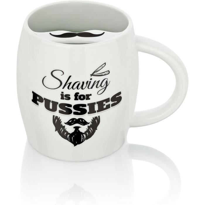 Tasse Barbe Avec Motif Et Mug À Thé Et À Café Avec Une Protection De La ...