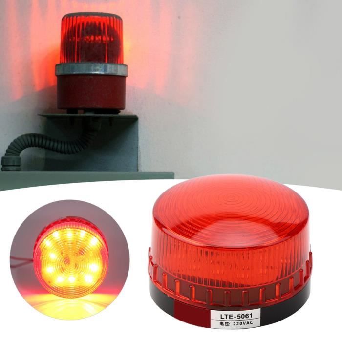 MSA Lte‑5061 Mini Lampe D'Avertissement De Balise Led Dispositif Flash ...