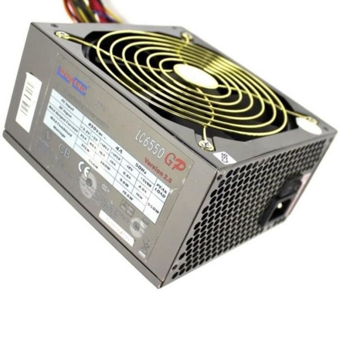 Alimentation LC Power LC6550 GP Version 2.0 ATX 12V 550W - Cdiscount ...